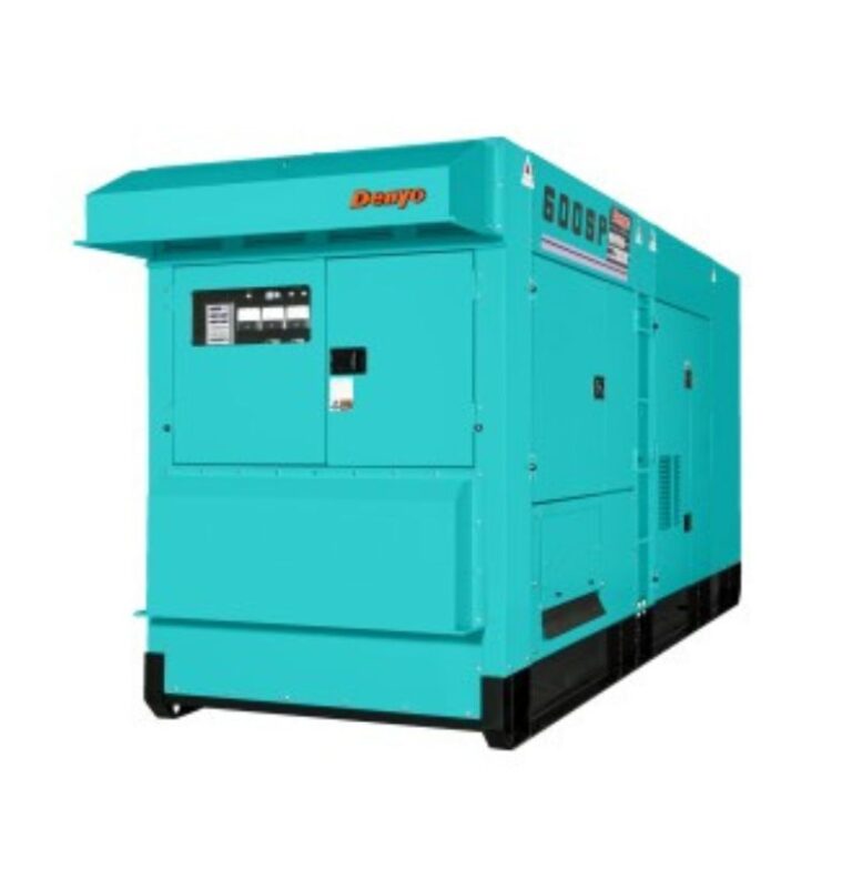 25 kva Sound Proof Diesel Generator - Denyo DCA-25ESI | Silver Line Rental