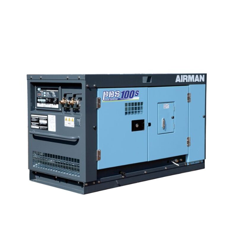 100 cfm Air compressor - Airman PDS100S-5C5 -Standard type | Silver ...