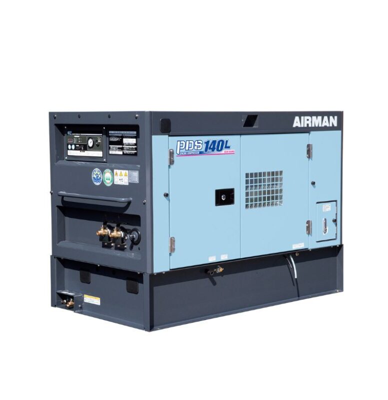 140 cfm Air compressor - Airman PDS140L-5C5 -Leak-Guard type | Silver ...