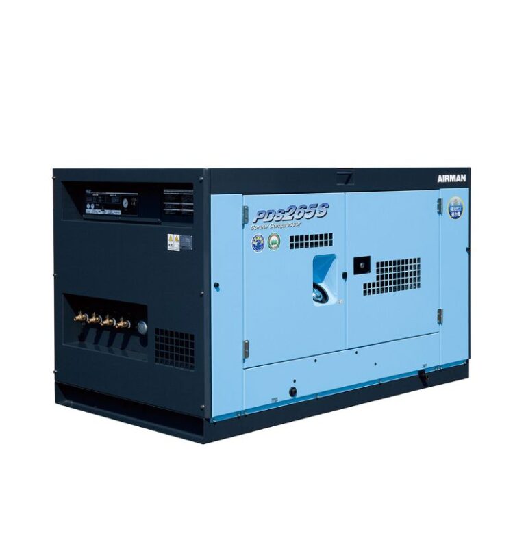 260 cfm Air compressor - Airman PDS265S-5C3 -Standard type | Silver ...